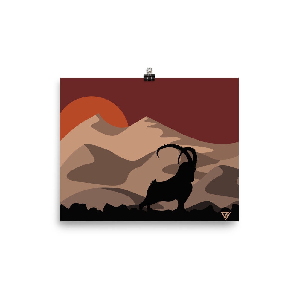 Mountain Goat - Etsy