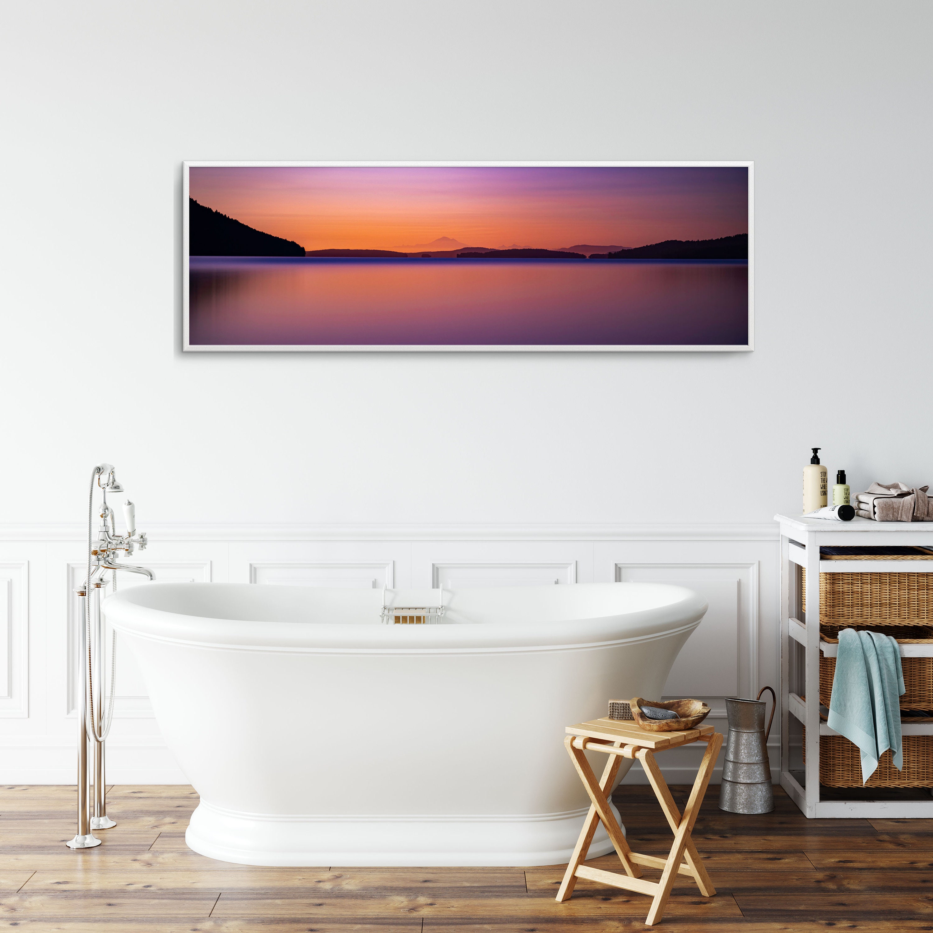 Panoramic Wall Art Pacific Northwest Art Coastal Wall Art - Etsy