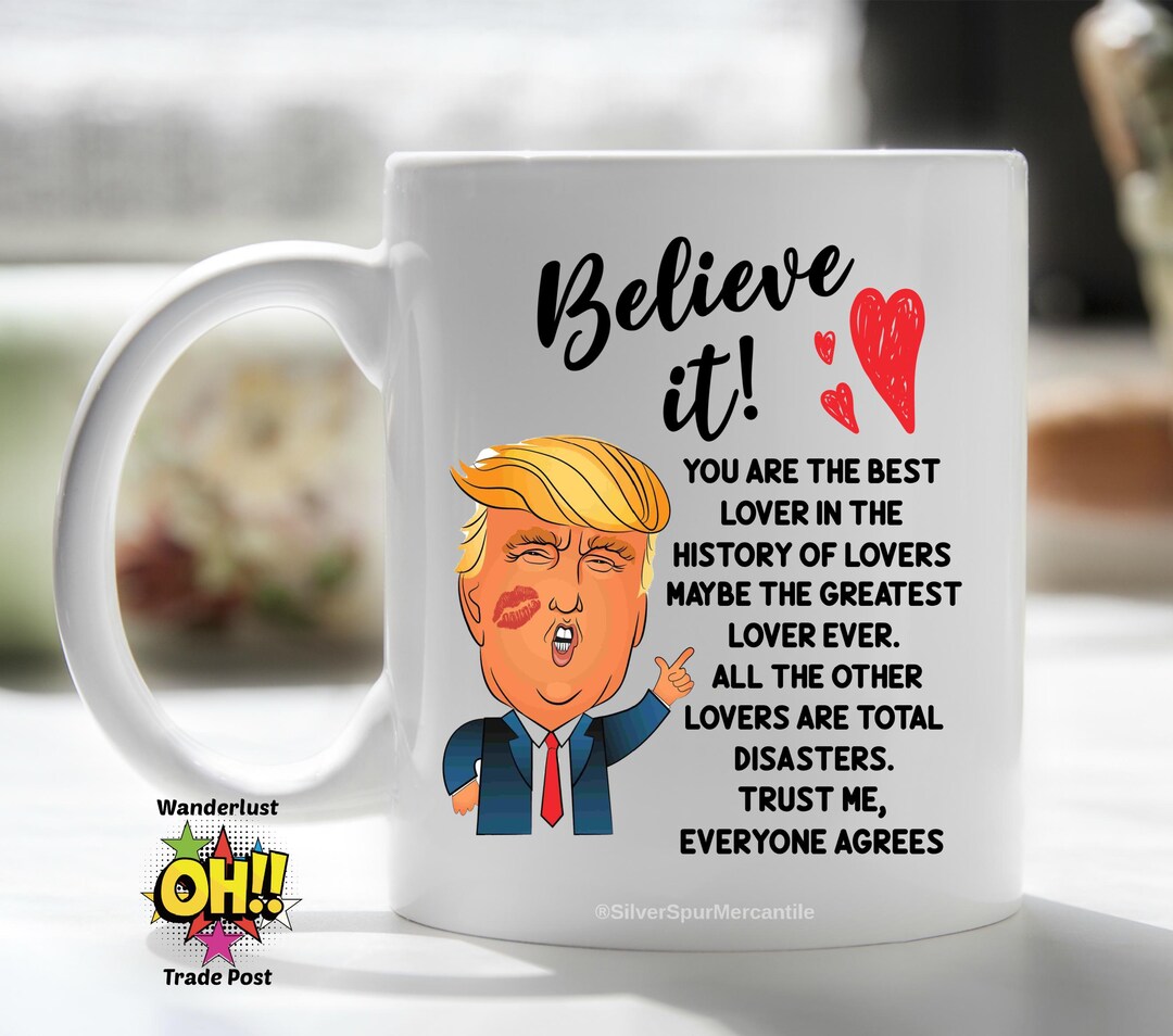 Trump Valentine Mug, Funny Valentine Gift for Conservative, Republican ...