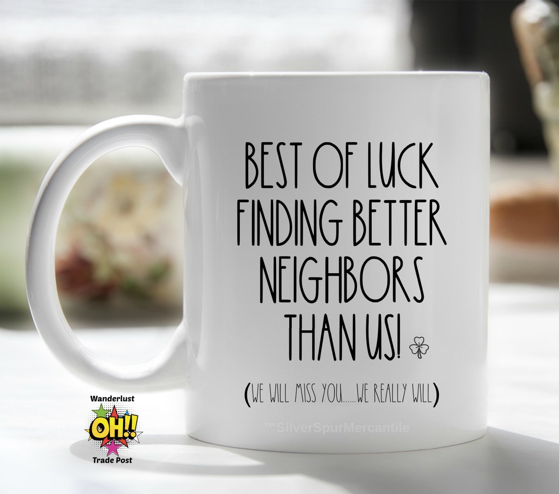 Goodbye Gift for Neighbor Going Away Neighbor Mug Moving | Etsy