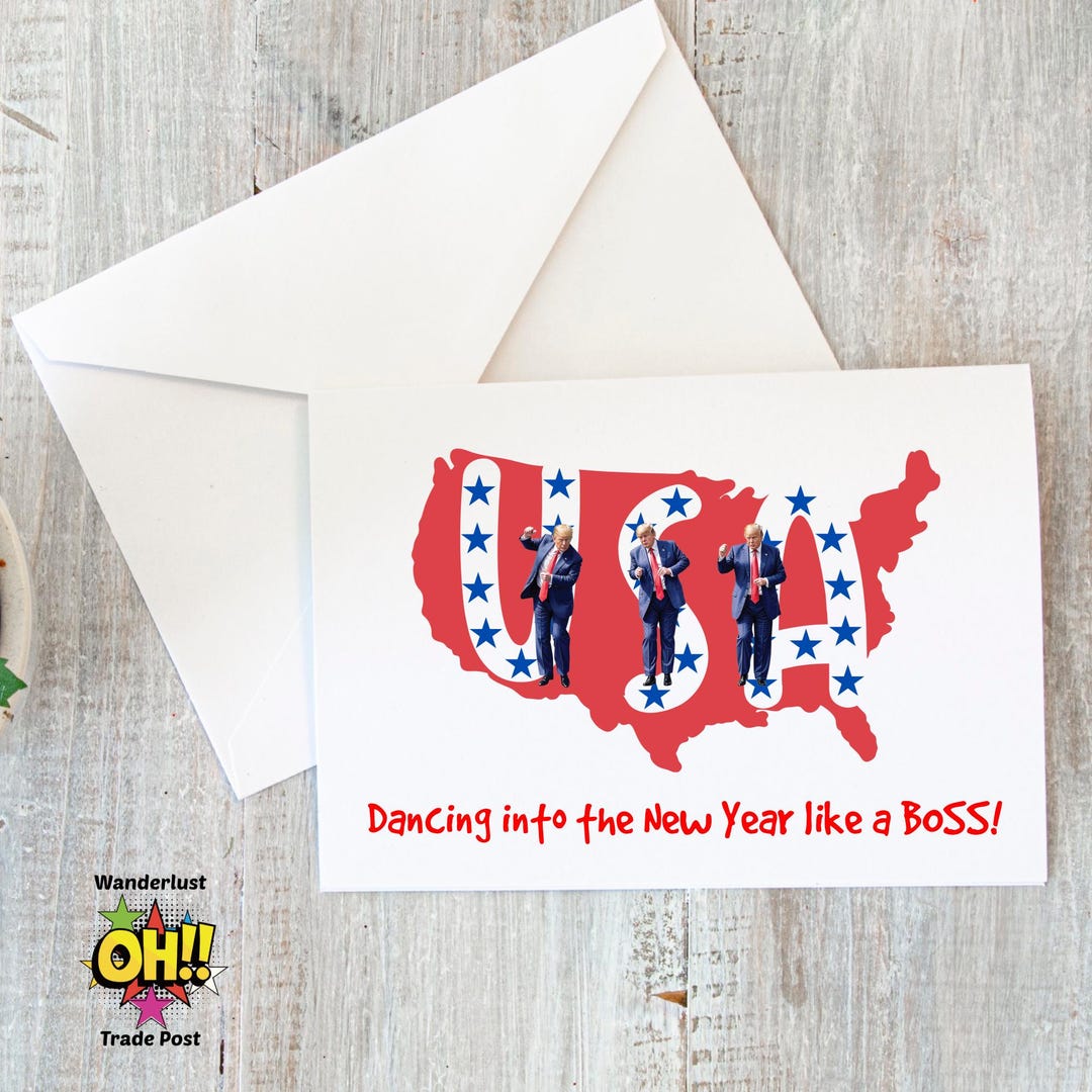 Trump Inauguration Card 2025, Donald Trump Inauguration, Commemorative ...