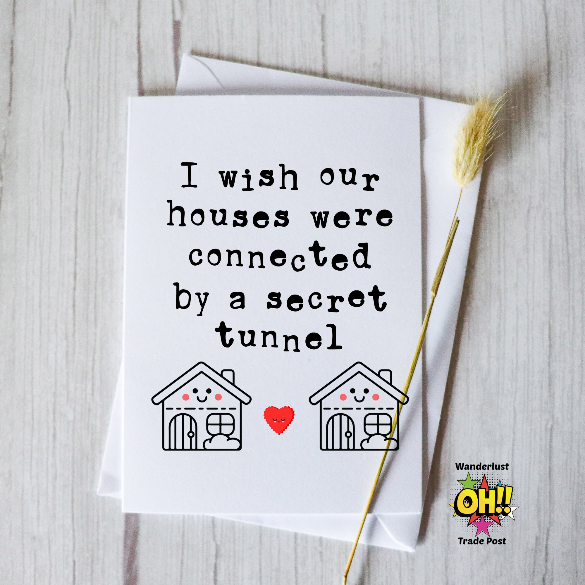 I Miss You Best Friend Card, Goodbye Gift Card for Neighbor, Going Away ...