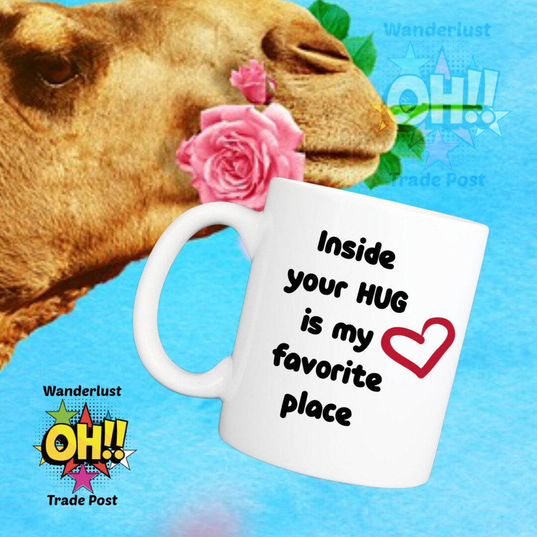 Inside Your Hug Mug Gift for Her Gift for Him Valentine's Day Mug ...
