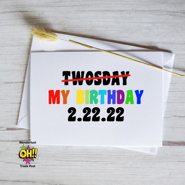 Funny 22nd Birthday Card - Etsy