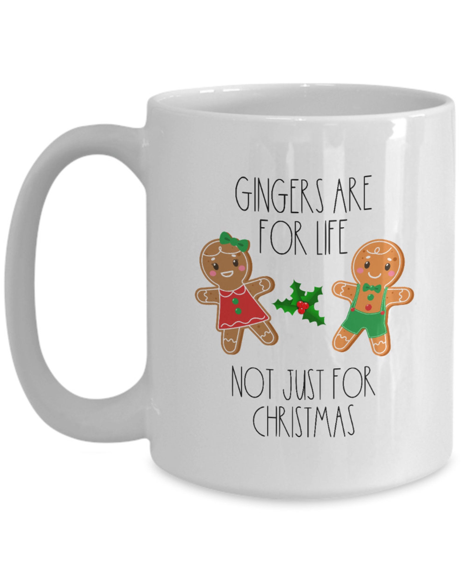 Gift for Redheads Christmas Gingerbread Mug Gingers Are for - Etsy UK