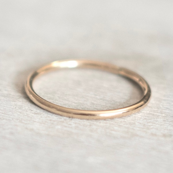 Thin Gold Ring - Etsy