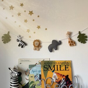 Safari Garland, Felt Garland, Animal Garland, Safari Decor, Safari ...