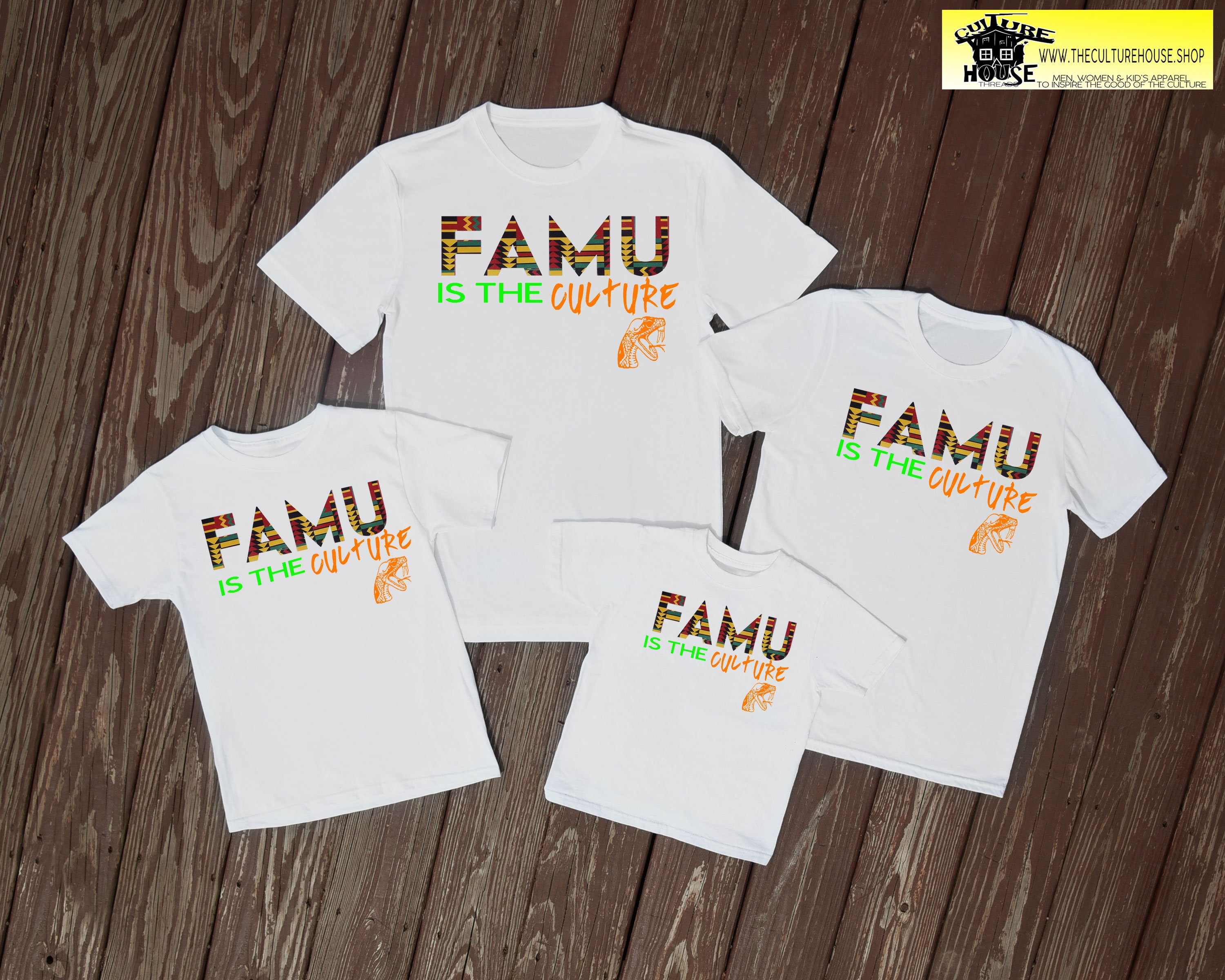 FAMU Rattlers CULTURE SHIRT- Men's (Legacy Design)