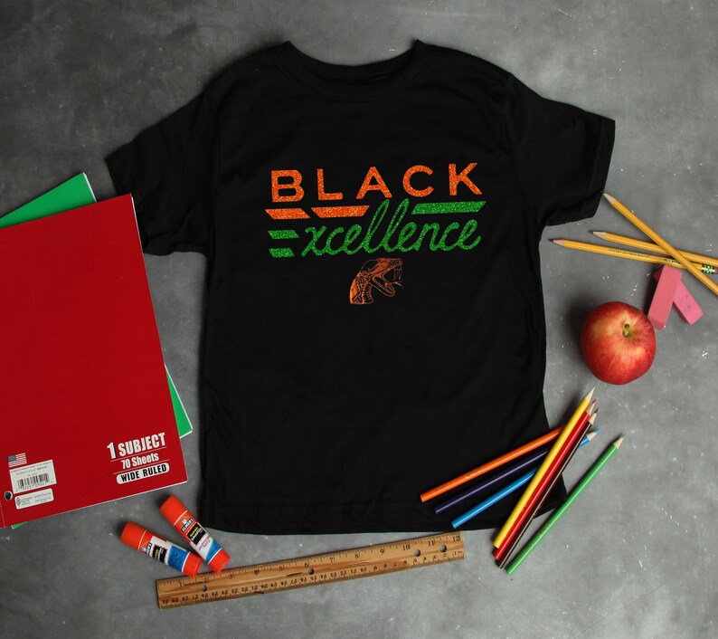 BLACK EXCELLENCE FAMU Rattlers Edition girls/kids - Etsy