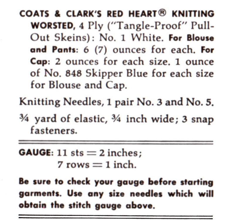 Knit Sailor Suit and Cap Pattern - Etsy Israel