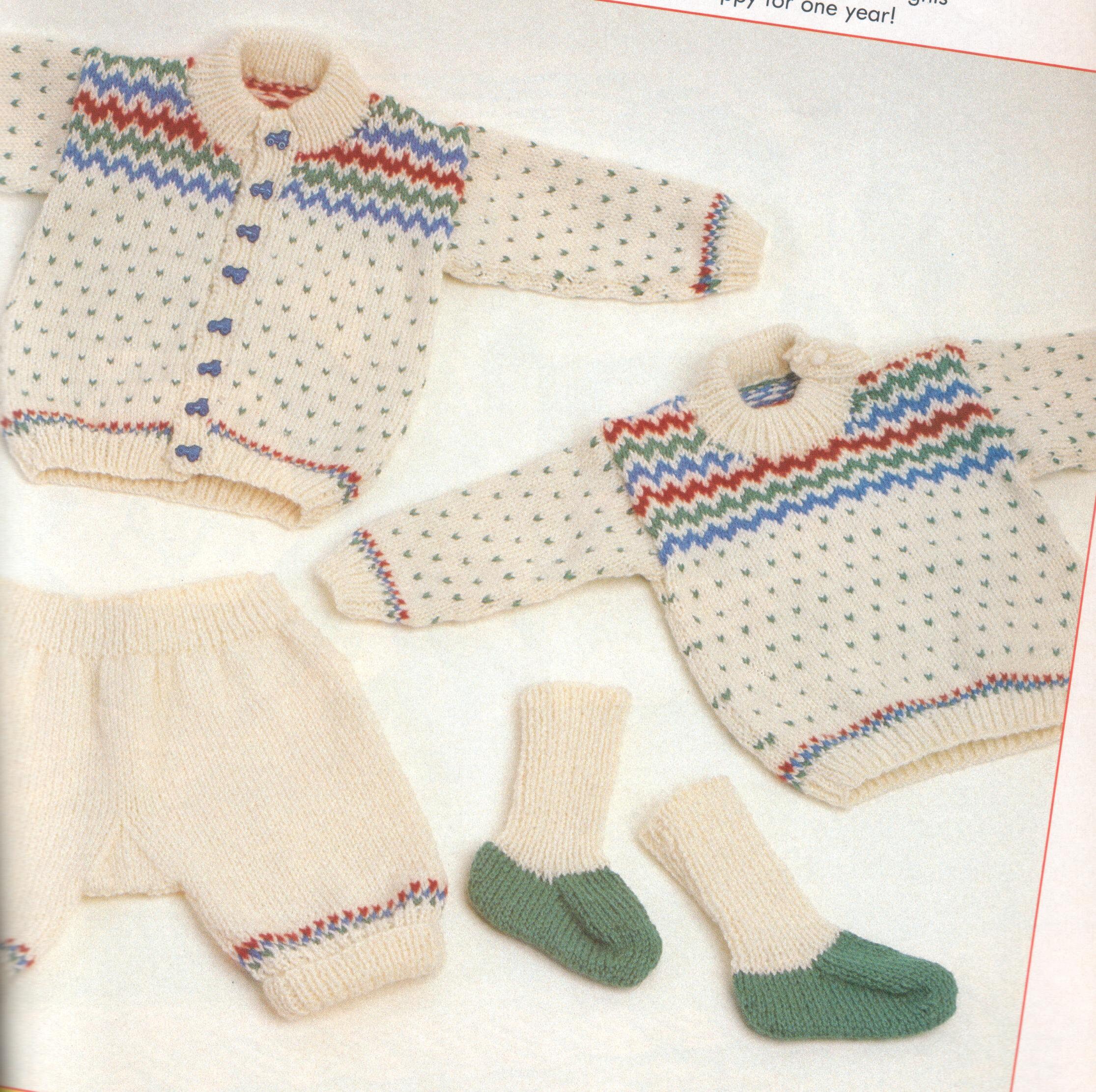 Baby's Layette Knitting Pattern for Boys and Girls - Etsy