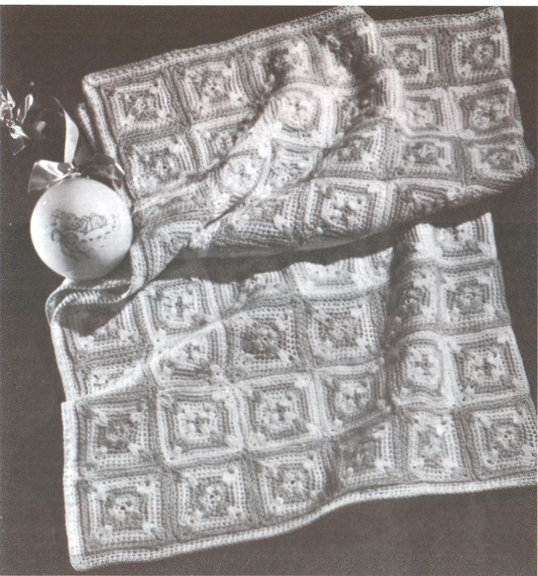 Cluster Carriage Cover or Afghan Crochet Pattern - Etsy
