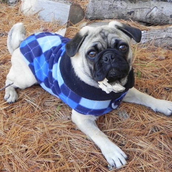 Pug Clothing - Etsy