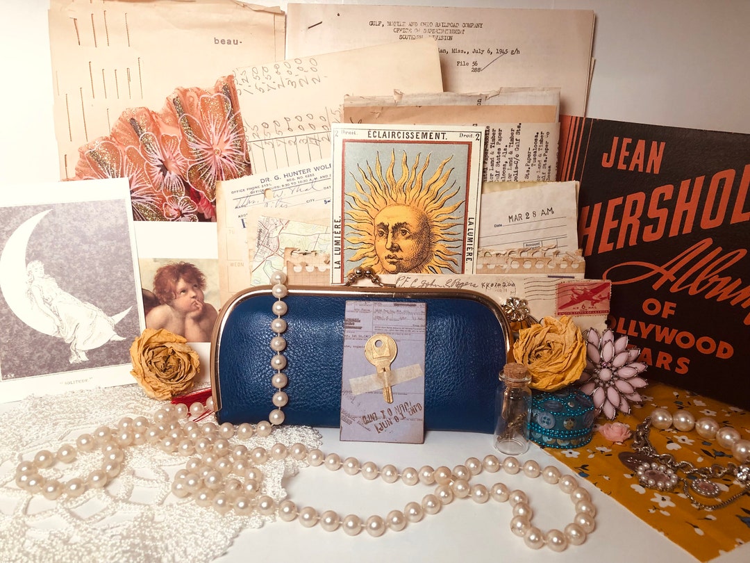 Vintage Memento Box Vintage Assemblage Lot Vintage Gift Box Vintage ...