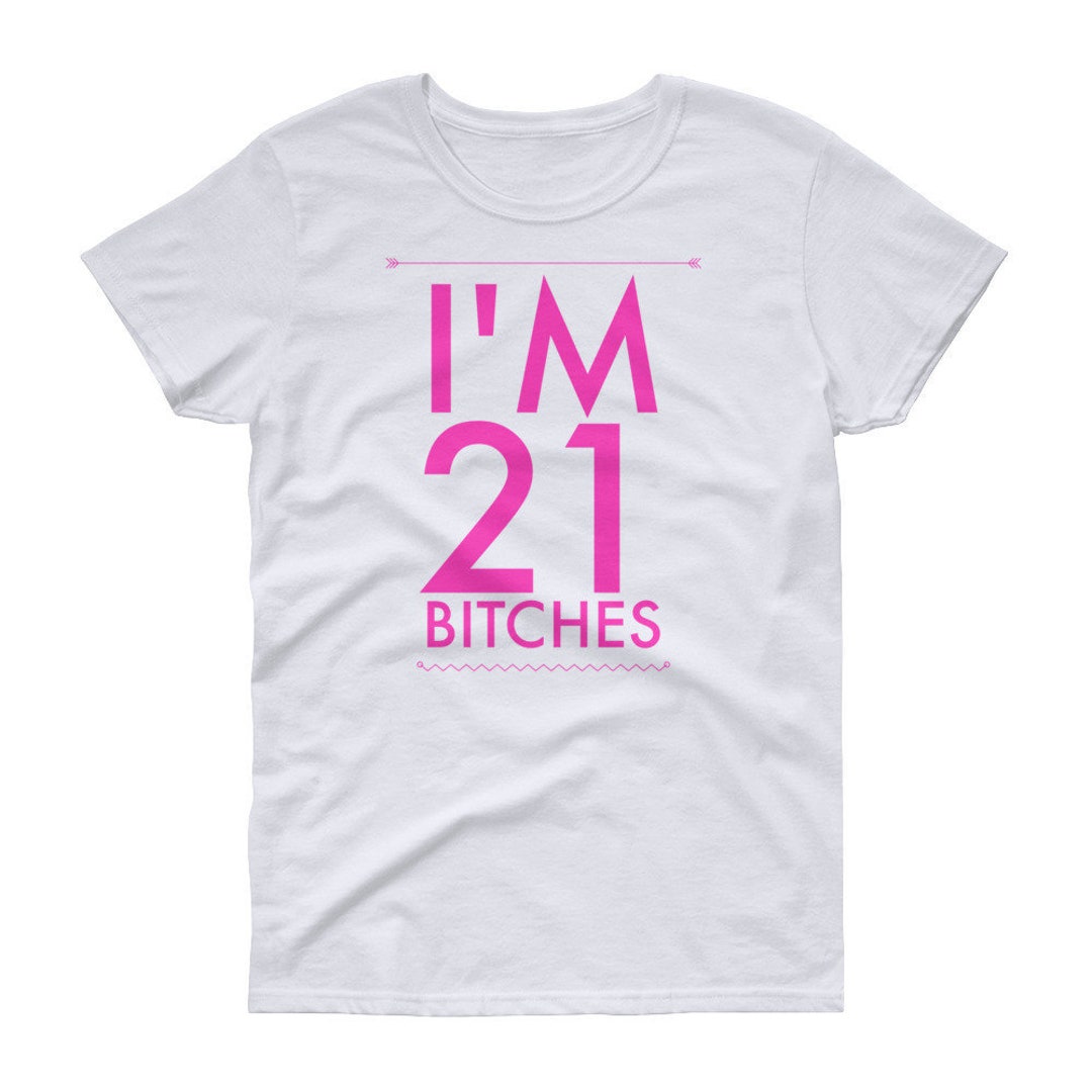 Funny 21st Birthday Shirt: Cotton Scoop Neck Tee - Etsy