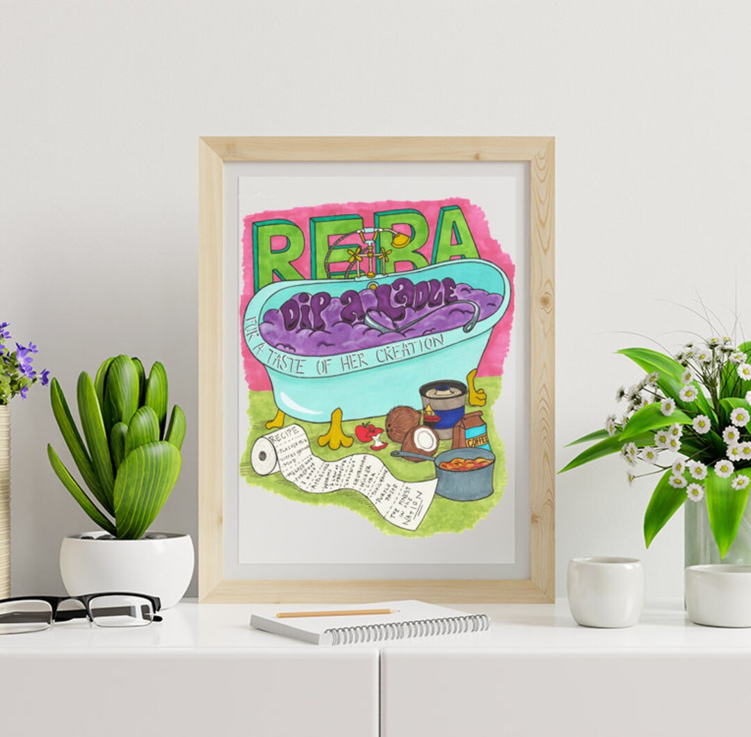 Reba (phish) Art Print // Phish Art // Lyric Art // Wall Decor // Art ...