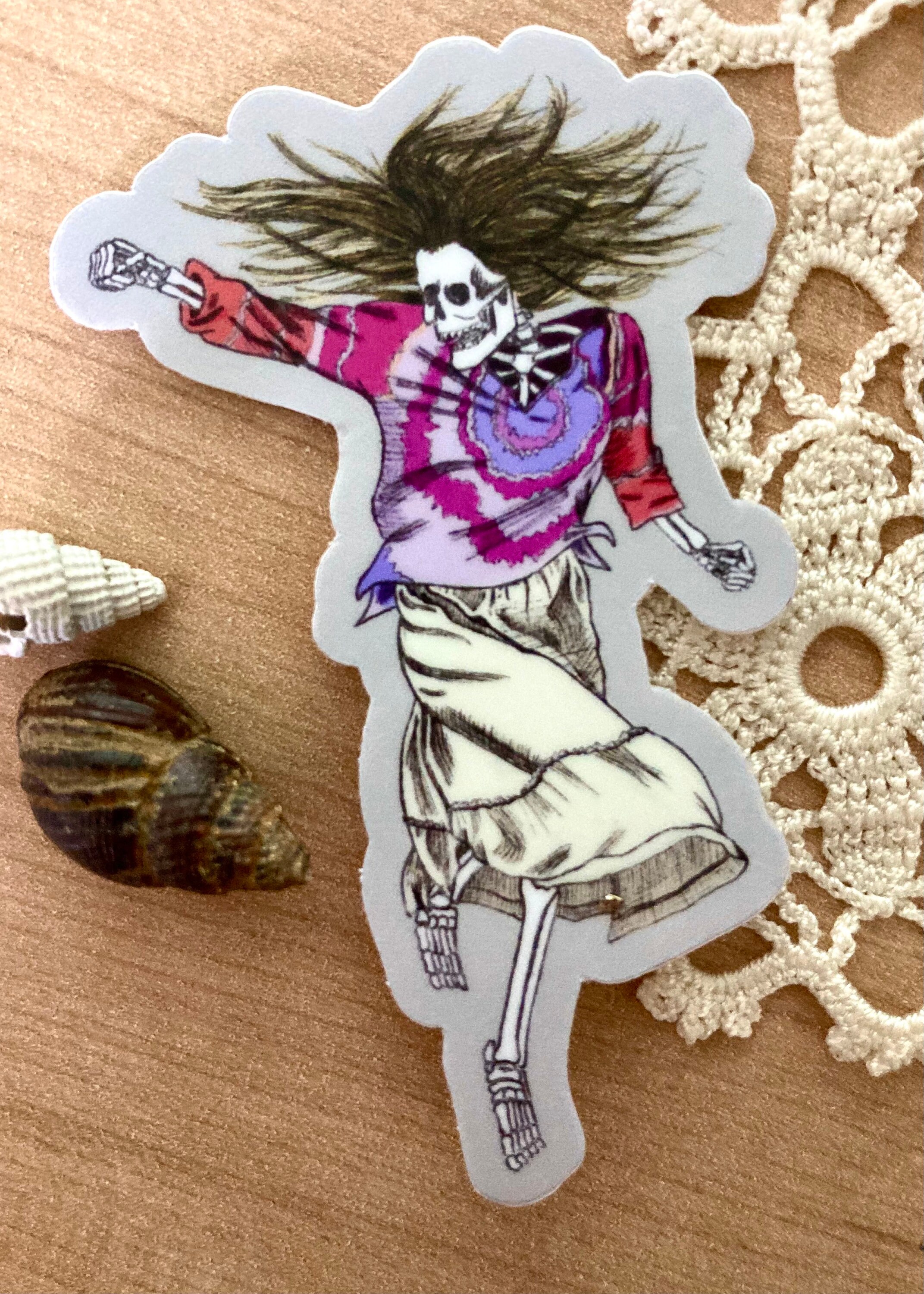 Grateful Dead Sticker Pack (6 Stickers or 3 random) — Martucci Art