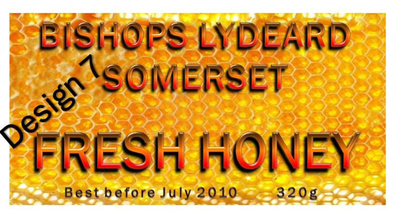 21 X Customised Honey Jar Labels Small 70mm X 38mm, Choose Your Picture ...