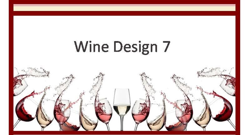 21 X Small Wine Bottle Border Style Labels With an Attractive Design ...