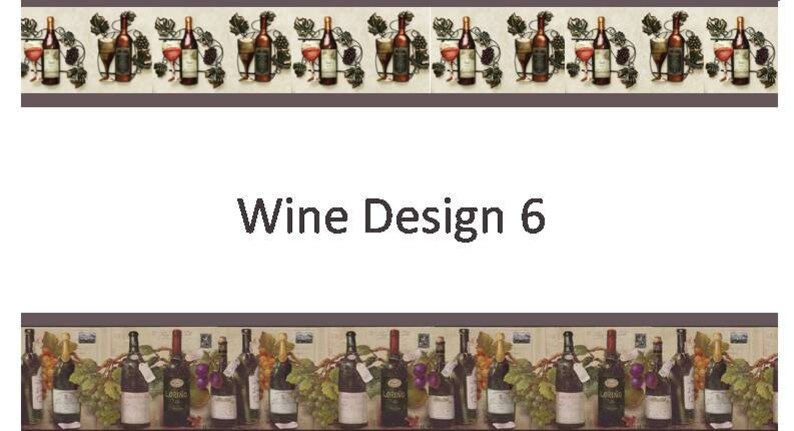 21 x Small Wine bottle Border style labels with an attractive | Etsy