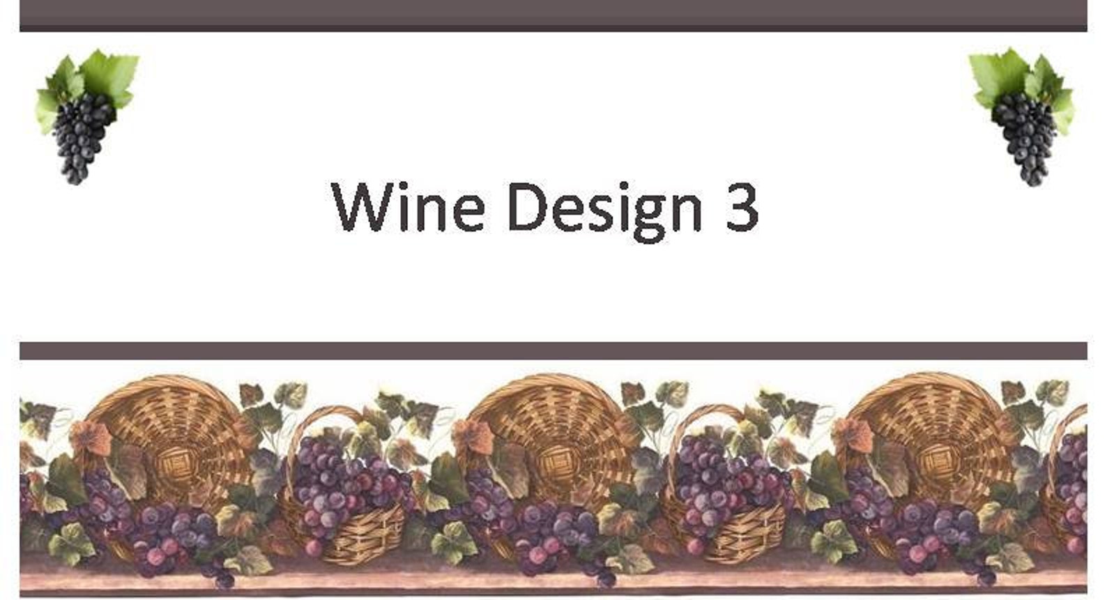 21 x Small Wine bottle Border style labels with an attractive | Etsy