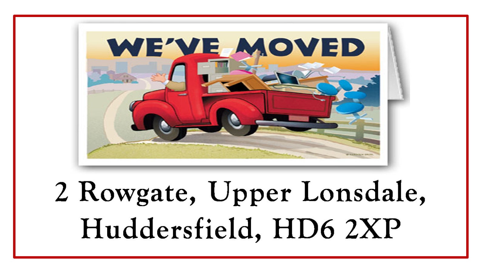 40 X Custom Moving House Labels 46mm X 26mm. Medium Sized , Adhesive ...
