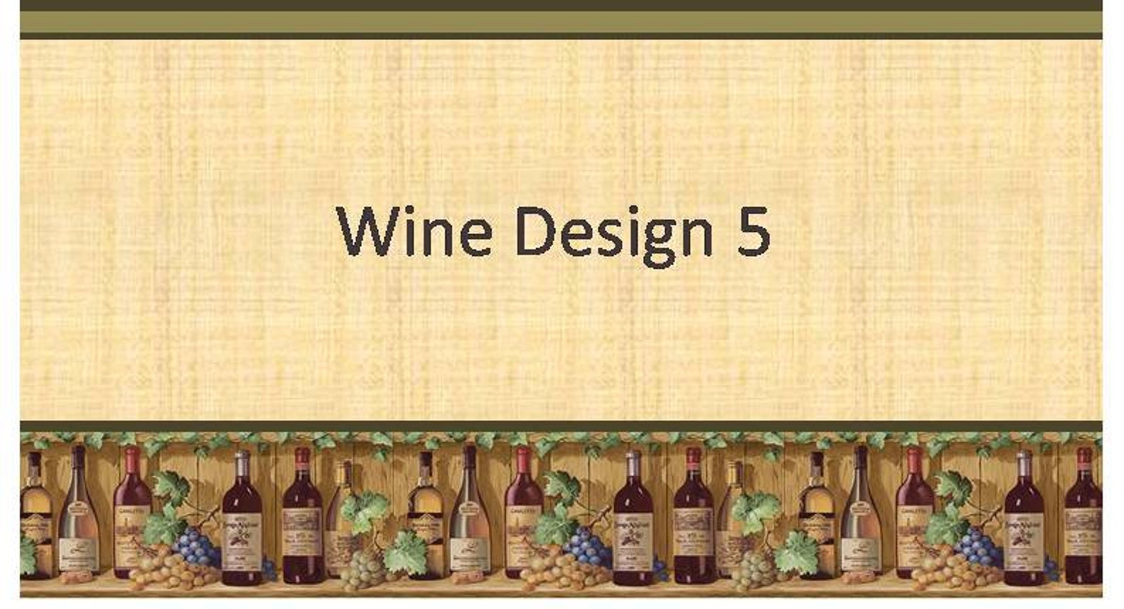 21 X Small Wine Bottle Border Style Labels With an Attractive Design ...