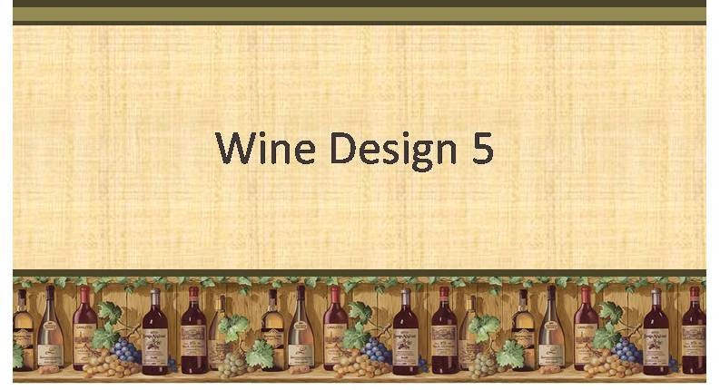 21 x Small Wine bottle Border style labels with an attractive | Etsy