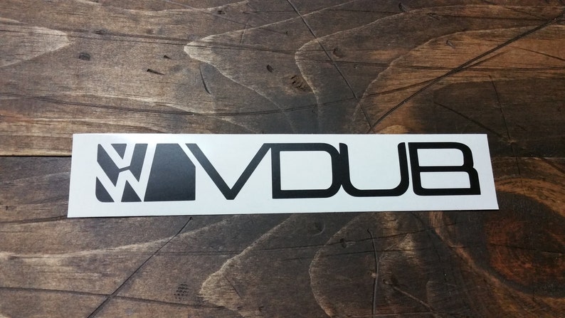 VDub Decal / Volkswagen Decal / Volkswagen Sticker / Gift for | Etsy