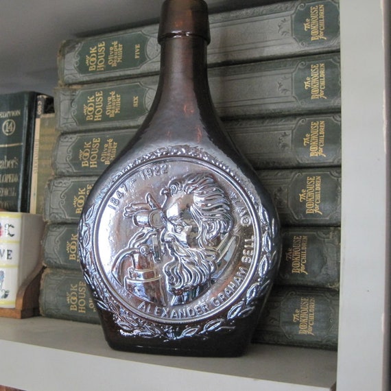 Wheaton Bottle Alexander Graham Bell Decanter Limited Edition - Etsy