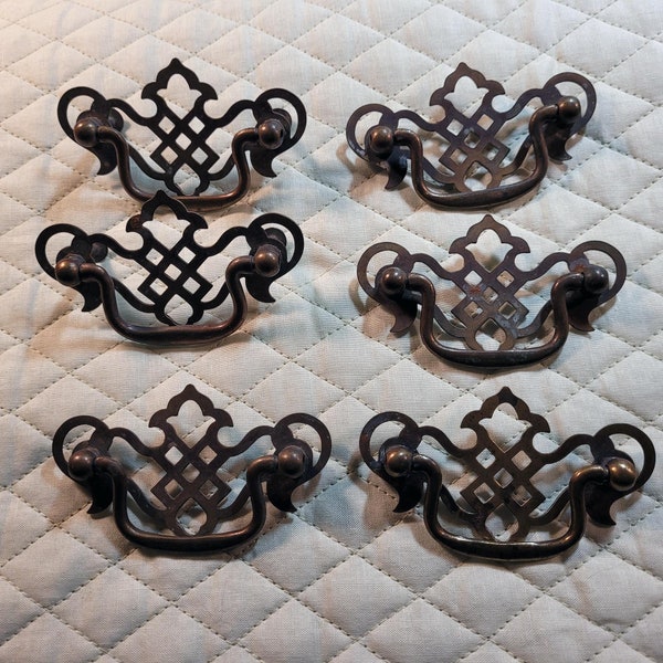 Chippendale Drawer Pulls - Etsy