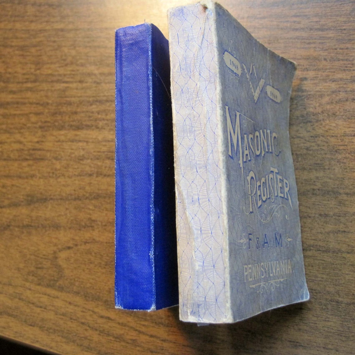 Two Manning's Masonic Registers 1922 and 1968 F & A M for - Etsy