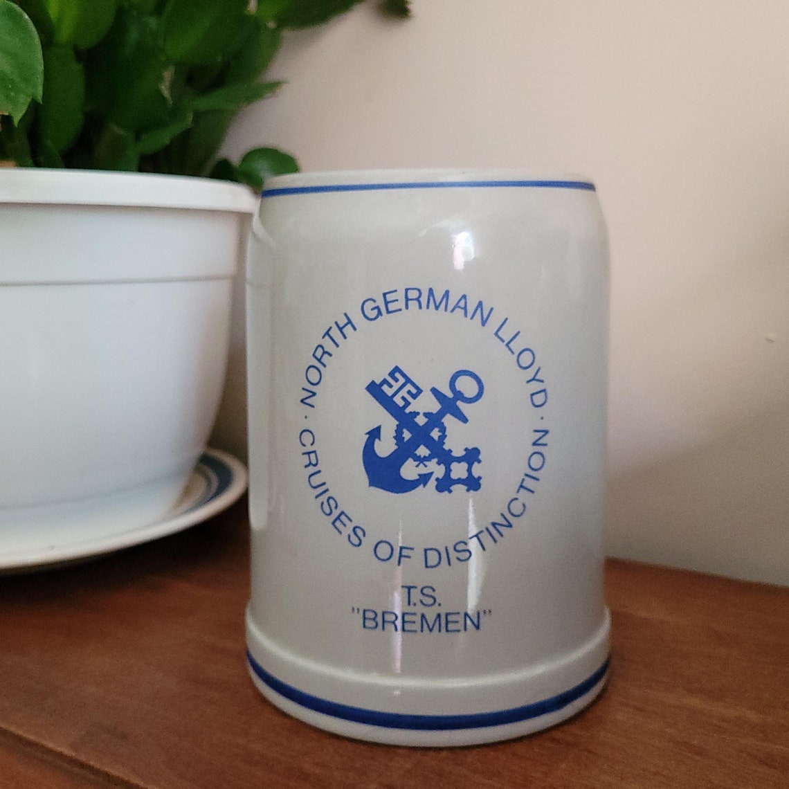 Vintage German Beer Stein Souvenir T.S. Bremin of North German - Etsy