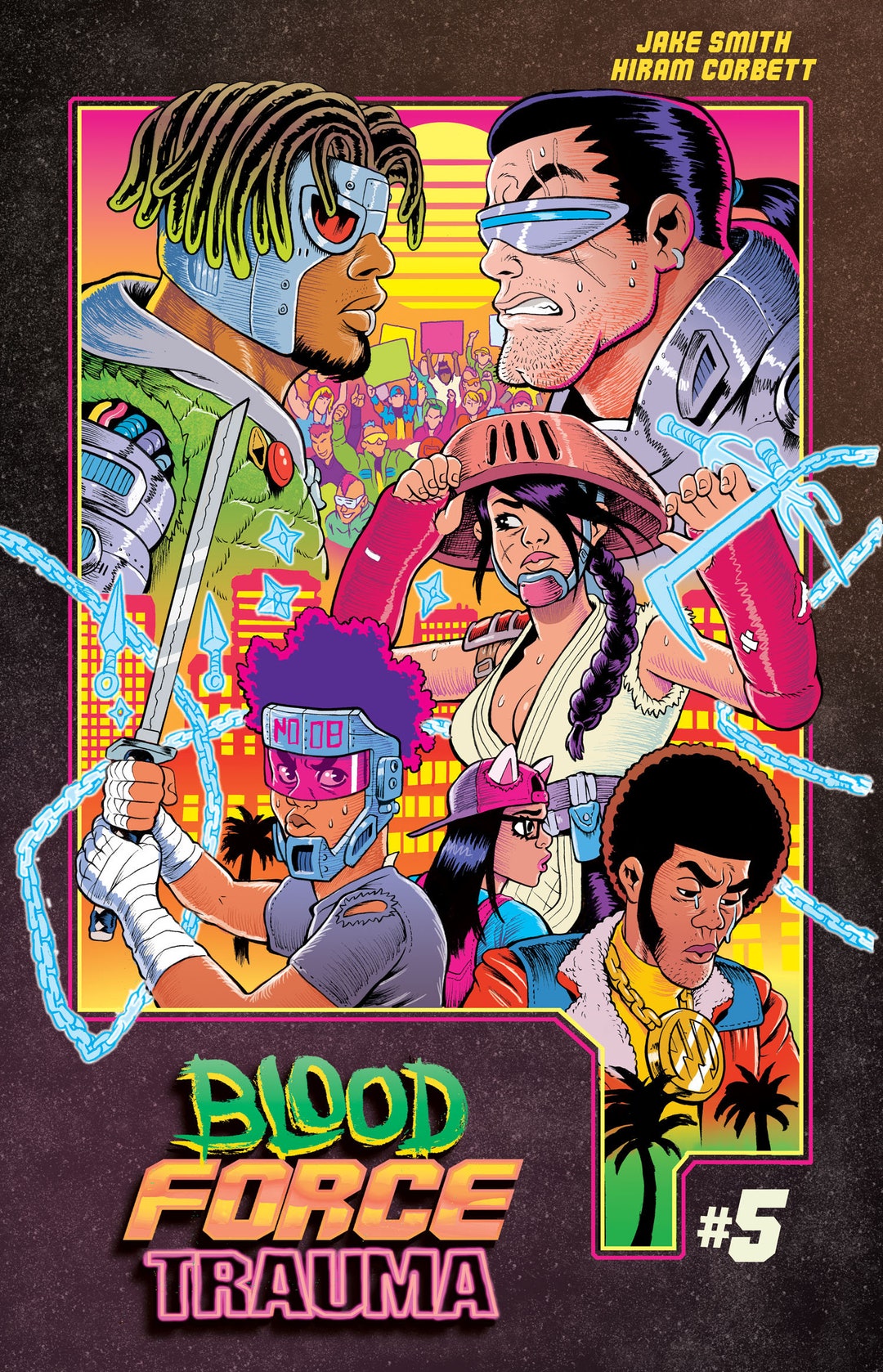 Blood Force Trauma #5 | Science Fiction Anime Inspired Comic Book ...