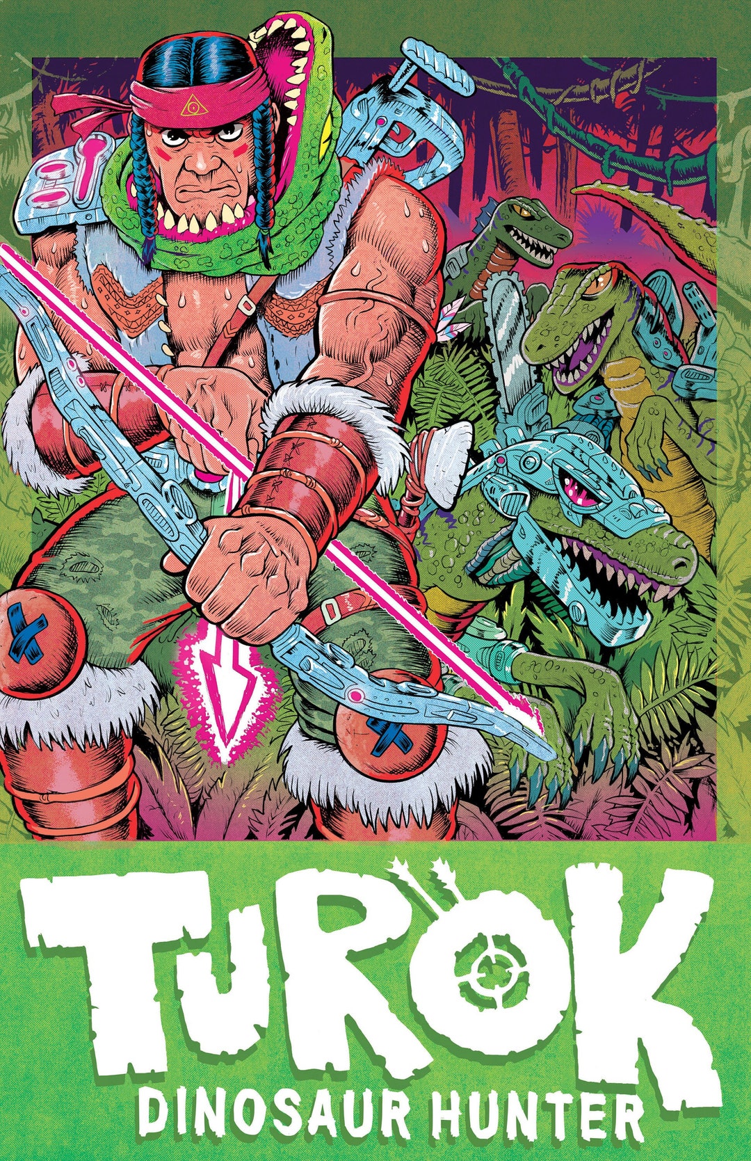 Turok Poster | Wall Art 12x18in 90s Video Game Dinosaurs - Etsy