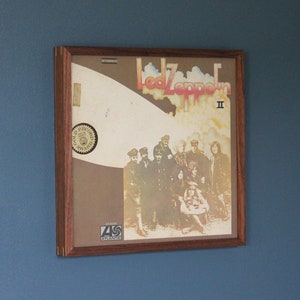 Walnut Vinyl Album Cover Frame, Solid Hardwood Display for 12 X 12 ...