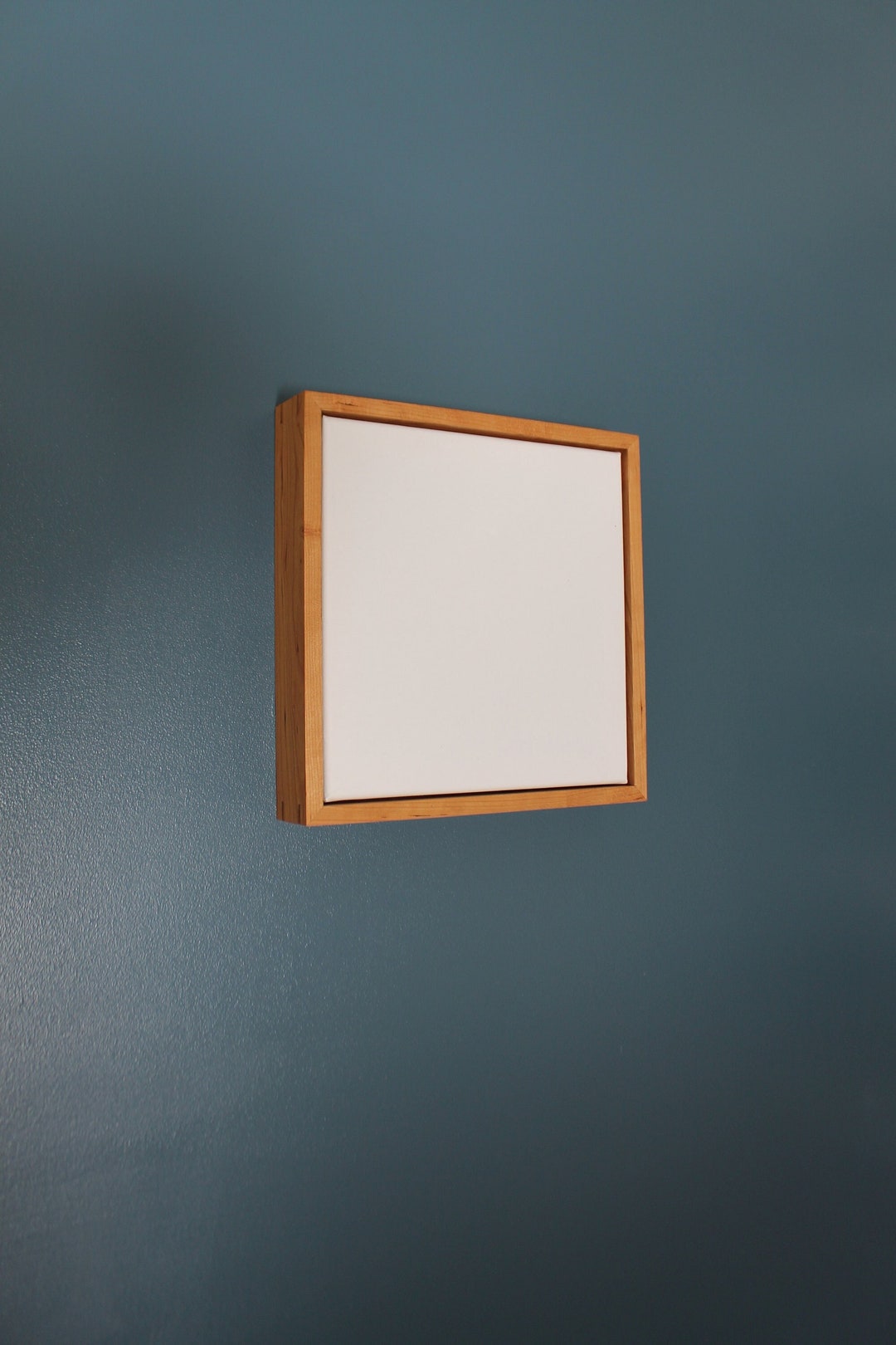 Cherry Floating Canvas Hardwood Frame, Solid Hardwood Display for 3/4 ...