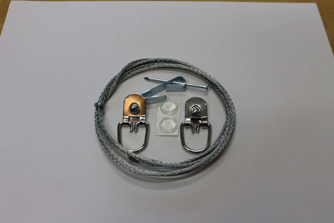 Heavy Picture Frame Hanging Hardware, Complete Mounting Hardware for ...