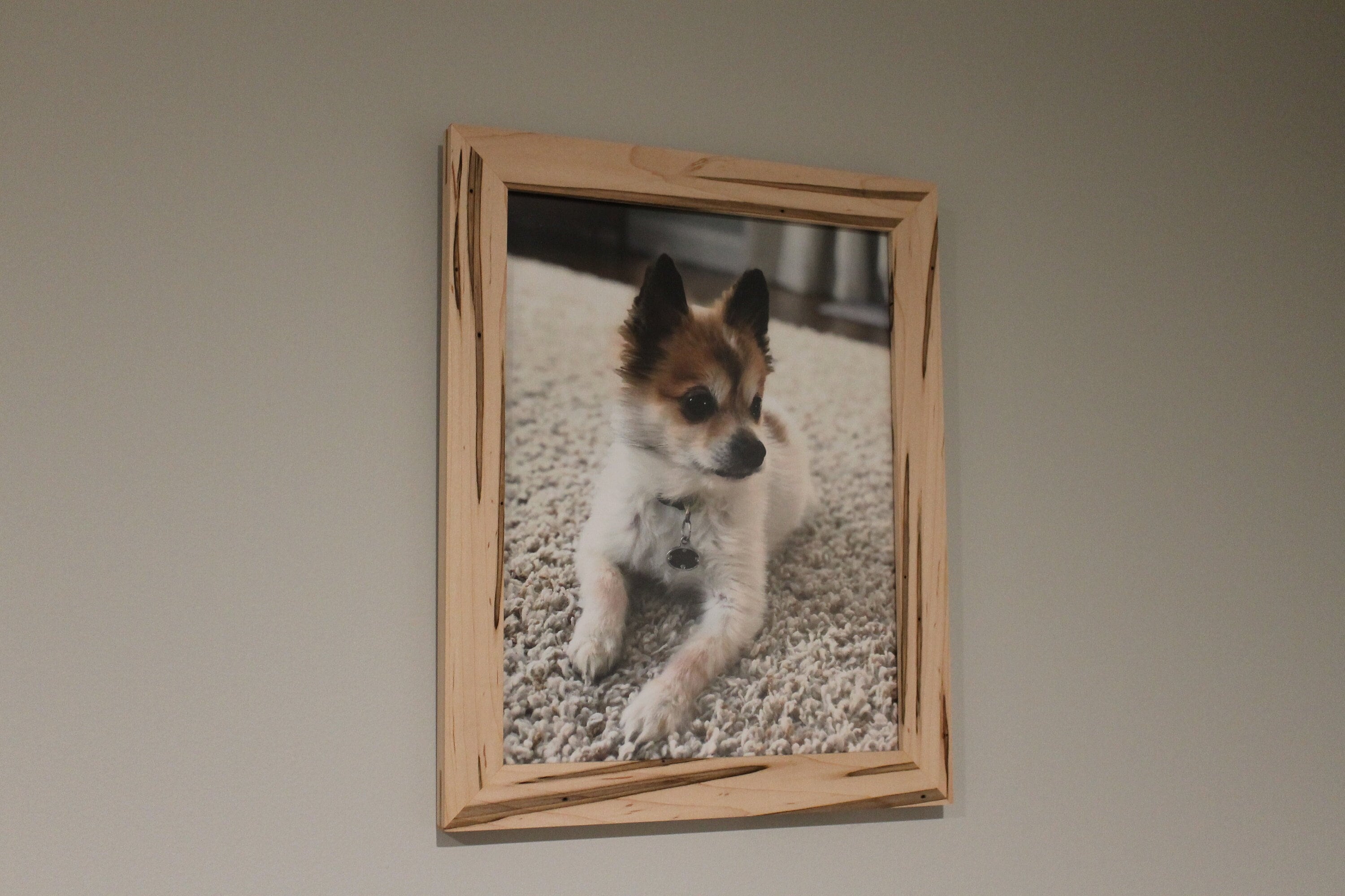 Premium Maple Modern Wood Picture Frame Solid Hardwood - Etsy