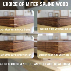 Natural Wood Floating Frame, Available in Maple, Walnut, Cherry, and ...