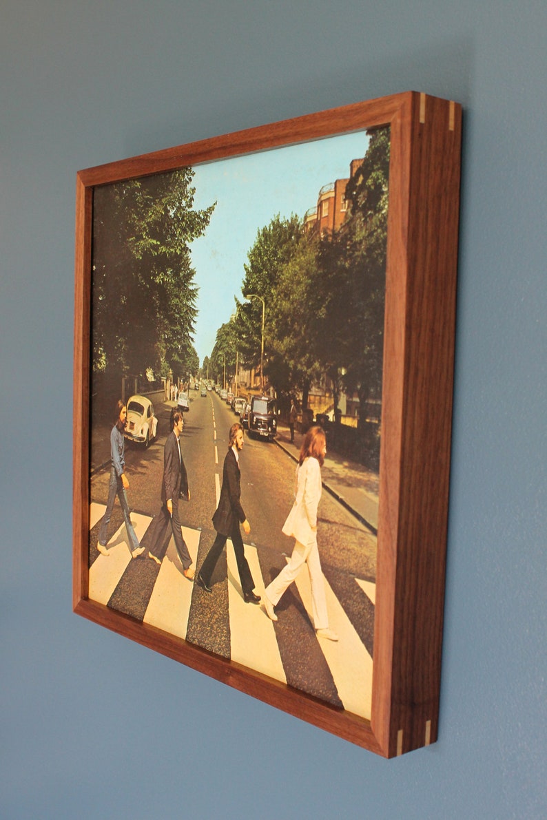 Walnut Vinyl Album Cover Frame Solid Hardwood Display for 12 - Etsy