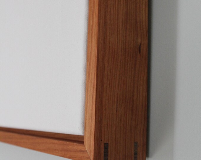 Natural Wood Floating Frame, Available in Maple, Walnut, Cherry, and ...