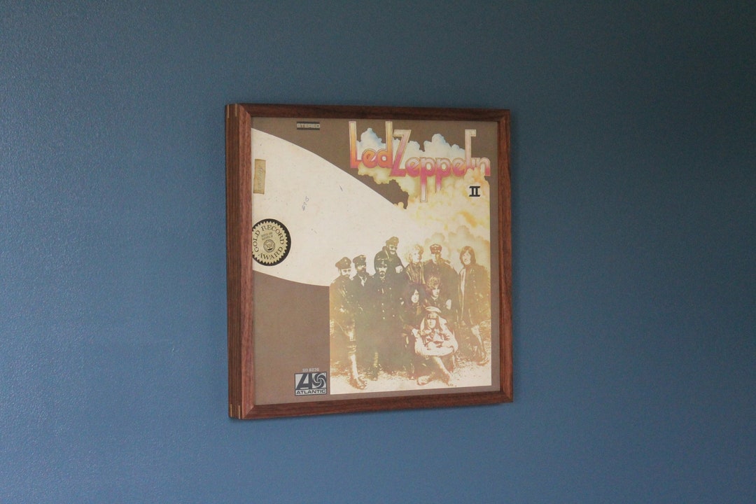 Walnut Vinyl Album Cover Frame, Solid Hardwood Display for 12 X 12 ...