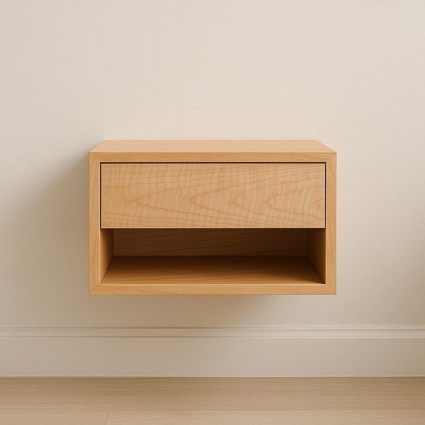Minimal Nightstand - Etsy