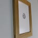 White Oak Modern Wood Picture Frame, Handmade Minimalist Design ...