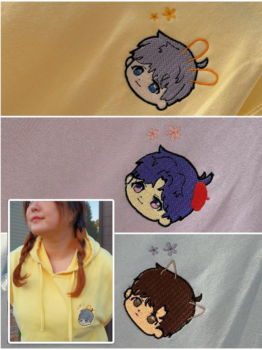 Kawaii Chibi Lads Otome Hoodie Otome Gamer Merch Anime Chibi Hoodie - Etsy