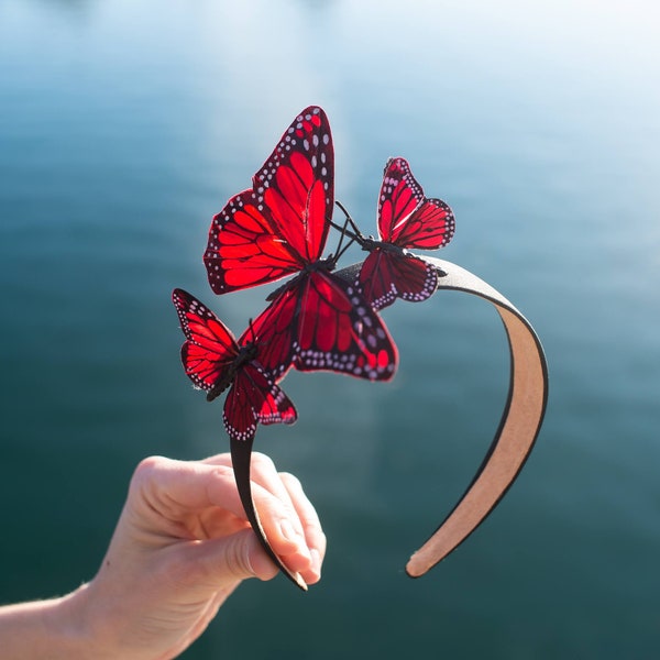 Butterfly Headbands - Etsy