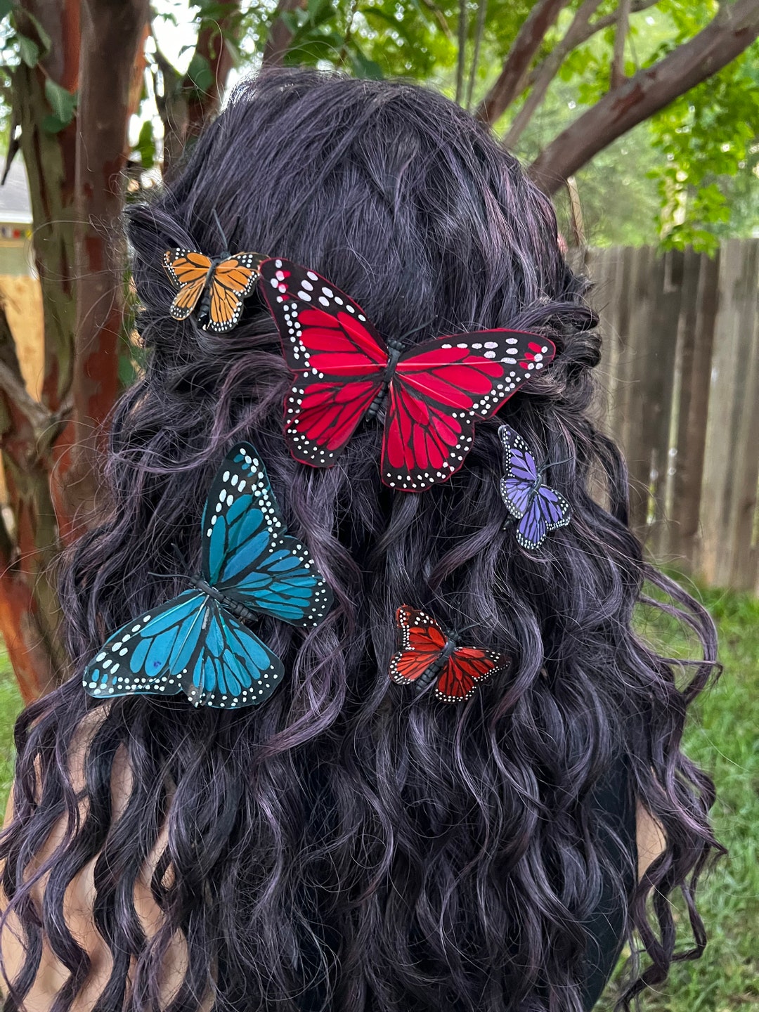 Butterfly Clips - Etsy