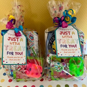 Team - Staff Appreciation - Thank You Treats! Pre Filled Party Favors ...