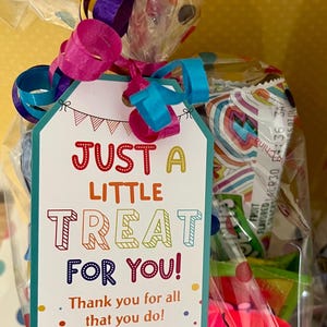 Team - Staff Appreciation - Thank You Treats! Pre Filled Party Favors ...